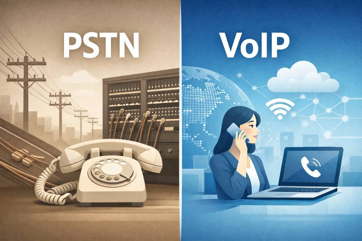 PSTNとは？VoIPとの違い【わかりやすく解説】